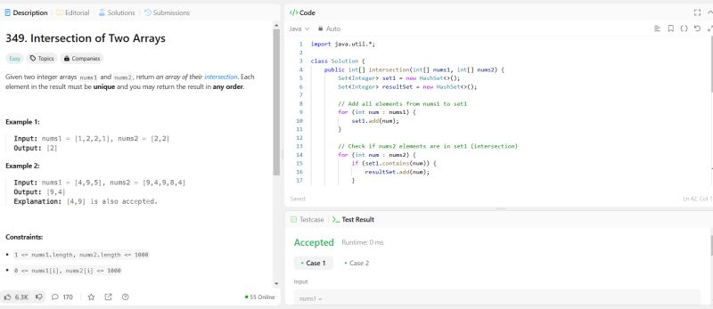 Janani S on LinkedIn: #leetcode #codingchallenge #50daysofcode #arrays ... Janani S on LinkedIn: #leetcode #codingchallenge #50daysofcode #arrays ...