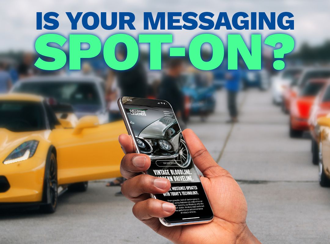 If the messaging in your marketing isn’t SPOT-ON, you’re probably not ... If the messaging in your marketing isn’t SPOT-ON, you’re probably not ...
