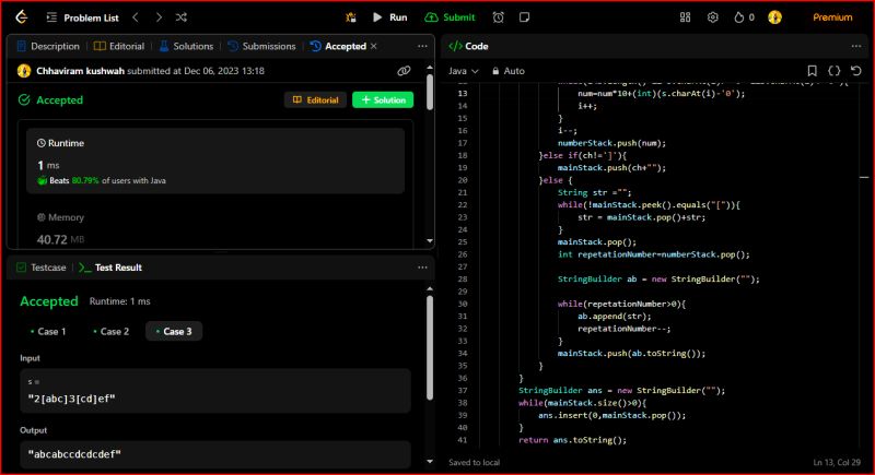Chhaviram kushwah on LinkedIn: #leetcodechallenge #codingjourney # ... Chhaviram kushwah on LinkedIn: #leetcodechallenge #codingjourney # ...