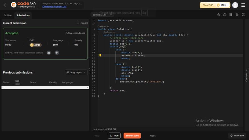 Vini Jasmi V on LinkedIn: #ninjaslayground #codingninjas # ... Vini Jasmi V on LinkedIn: #ninjaslayground #codingninjas # ...