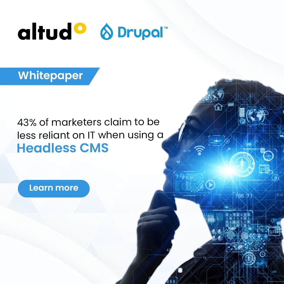 Altudo on LinkedIn: Unlocking the Power of Headless Drupal CMS with ... Altudo on LinkedIn: Unlocking the Power of Headless Drupal CMS with ...