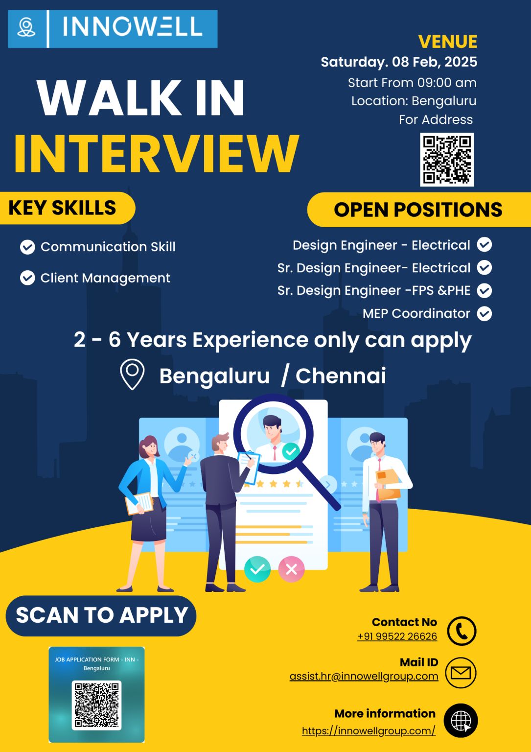 Iswariya Karthikeyan on LinkedIn: #innowell #walkininterview #hiringnow ... Iswariya Karthikeyan on LinkedIn: #innowell #walkininterview #hiringnow ...