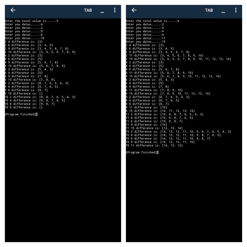 Karthi Karthi on LinkedIn: Difference between two elements in array ... Karthi Karthi on LinkedIn: Difference between two elements in array ...