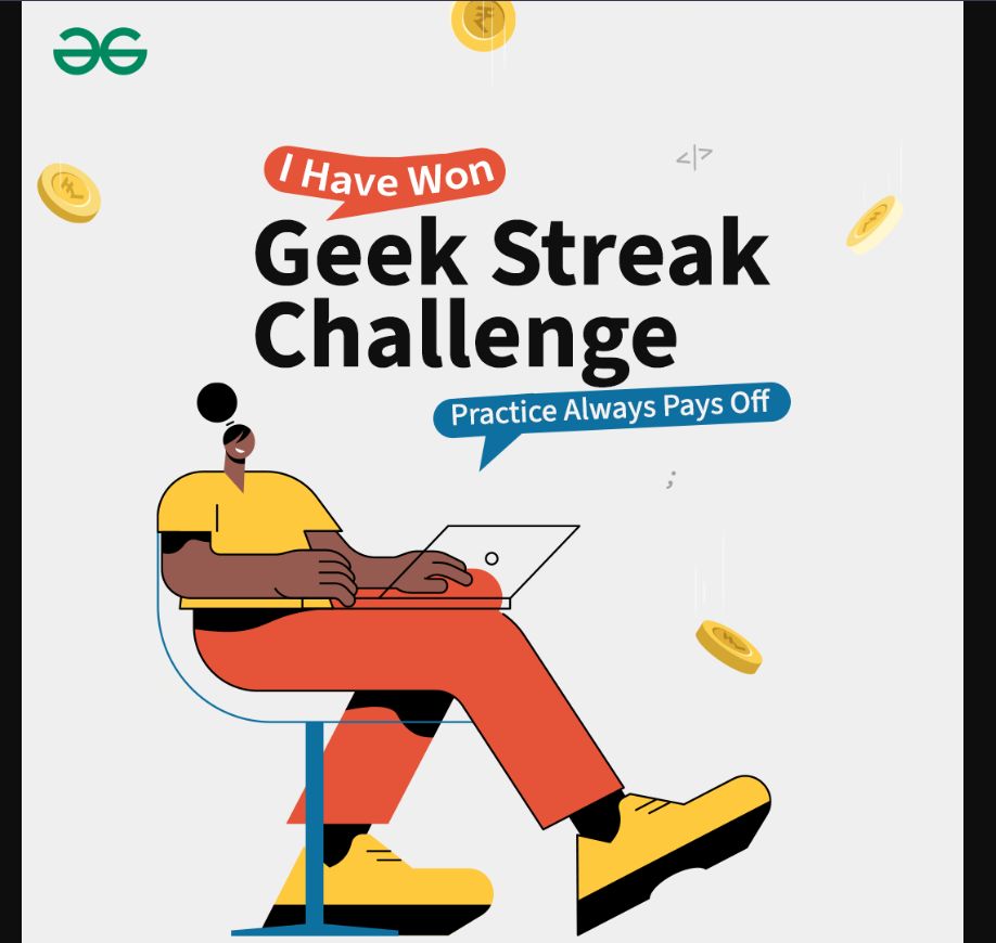 Swagatika Parida on LinkedIn: #geekstreakchallenge #geekstreakchallenge ... Swagatika Parida on LinkedIn: #geekstreakchallenge #geekstreakchallenge ...