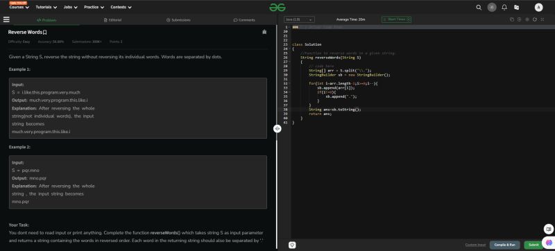 🔄 Java Challenge Solved! | ABHINANDAN JHA 🔄 Java Challenge Solved! | ABHINANDAN JHA