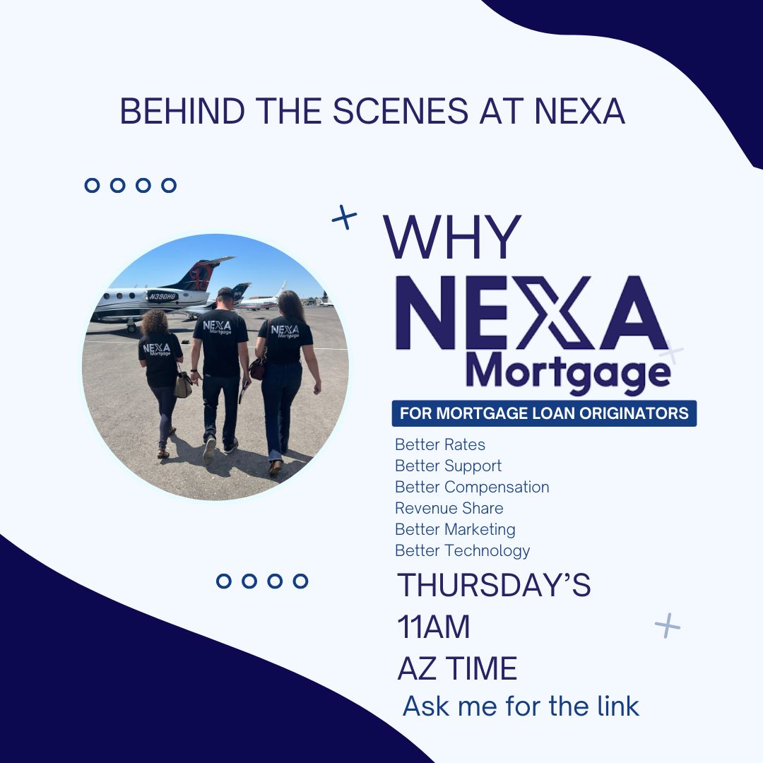 Ellicia Romo on LinkedIn: #nexa #axen #nexamortgage #loanofficers Ellicia Romo on LinkedIn: #nexa #axen #nexamortgage #loanofficers