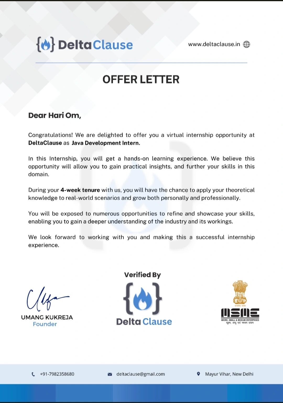 Hari Om Shukla on LinkedIn: #i #delta Hari Om Shukla on LinkedIn: #i #delta