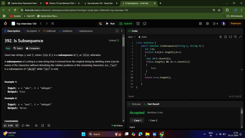 Chirudeep Karjala on LinkedIn: #leetcode #day14 #100daysofcode # ... Chirudeep Karjala on LinkedIn: #leetcode #day14 #100daysofcode # ...