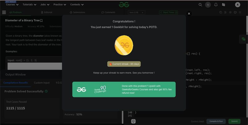 #geekstreak2024 #gfg160 | Akshit Yadav #geekstreak2024 #gfg160 | Akshit Yadav
