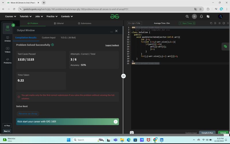 Abhishek Gupta on LinkedIn: #geekstreak2024 #geekstreak2024 #gfg160 # ... Abhishek Gupta on LinkedIn: #geekstreak2024 #geekstreak2024 #gfg160 # ...
