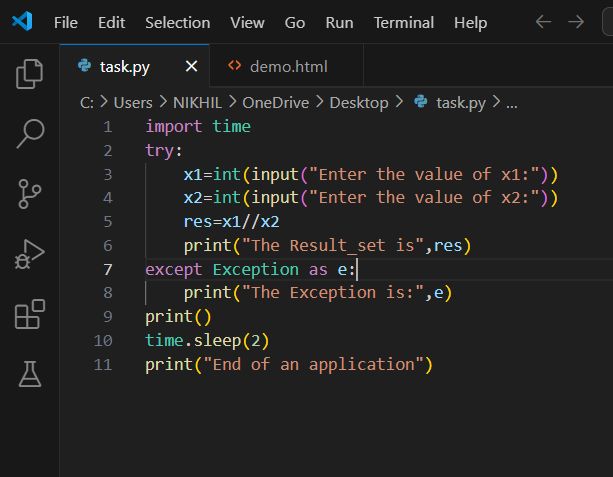 #python #exceptionhandling #errorhandling #tryexcept #100daysofcode ... #python #exceptionhandling #errorhandling #tryexcept #100daysofcode ...
