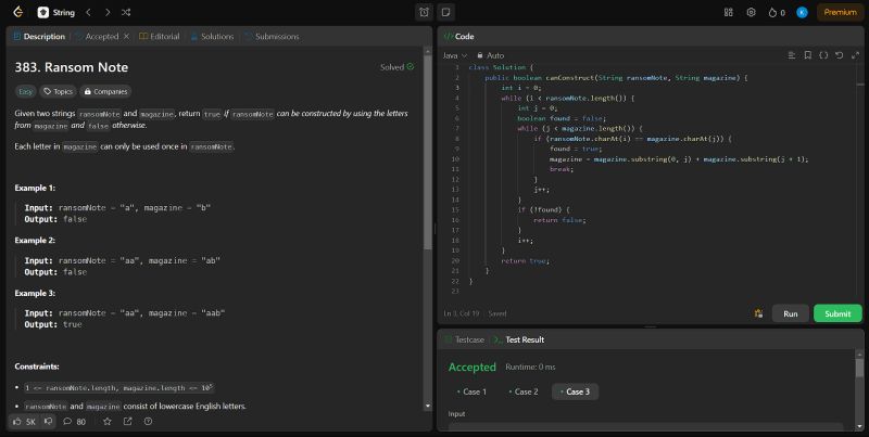 KARTHIK SIVA N on LinkedIn: #100daysofcode #leetcode #java # ... KARTHIK SIVA N on LinkedIn: #100daysofcode #leetcode #java # ...