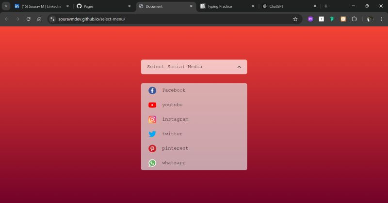 Sourav M on LinkedIn: #html #css #javascript #webdevelopment # ... Sourav M on LinkedIn: #html #css #javascript #webdevelopment # ...