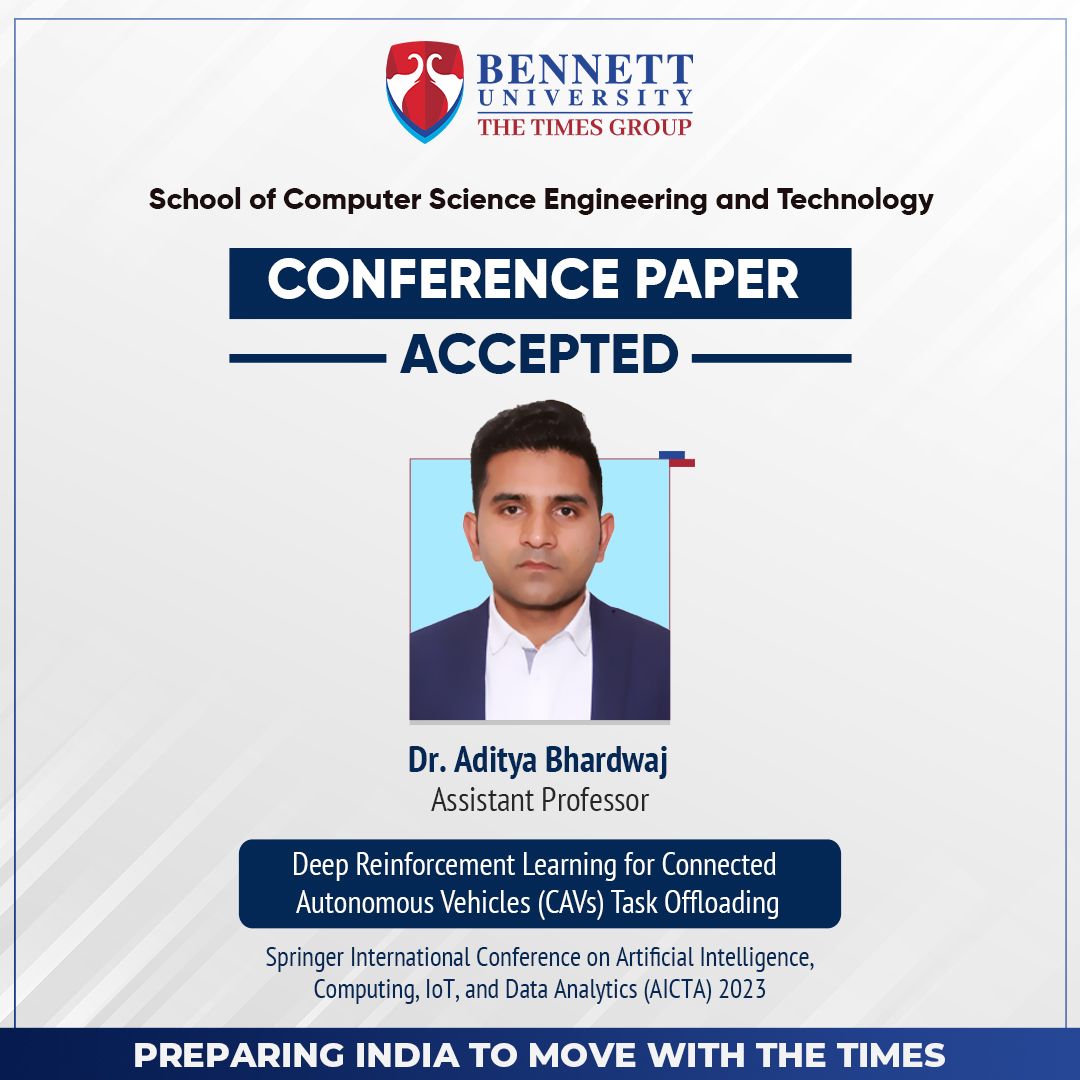 School of CSET Bennett University, India on LinkedIn: Congratulations ... School of CSET Bennett University, India on LinkedIn: Congratulations ...