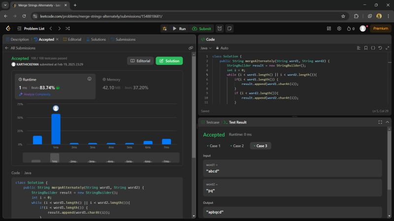 #java #leetcode #codingchallenge #75daysofcode #keepcoding # ... #java #leetcode #codingchallenge #75daysofcode #keepcoding # ...