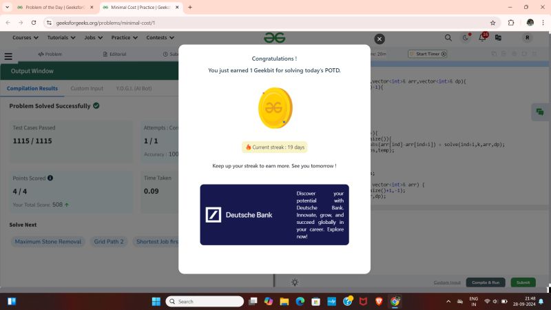 Rohit Kumar on LinkedIn: #geekstreak2024 #java #dsa #geeksforgeeks Rohit Kumar on LinkedIn: #geekstreak2024 #java #dsa #geeksforgeeks
