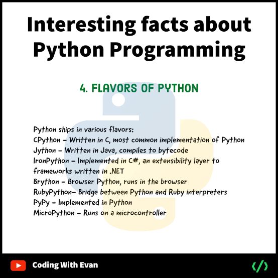 Abdullah Shah on LinkedIn: interesting facts about python programming😎 Abdullah Shah on LinkedIn: interesting facts about python programming😎