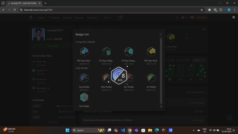 Anurag Singh on LinkedIn: #leetcode #leetcodechallenge #leetcode2024 # ... Anurag Singh on LinkedIn: #leetcode #leetcodechallenge #leetcode2024 # ...