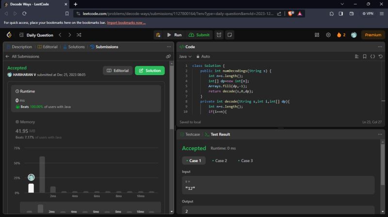Day 41 of #100daysofcodechallenge of solving problems | Hariharan V ... Day 41 of #100daysofcodechallenge of solving problems | Hariharan V ...