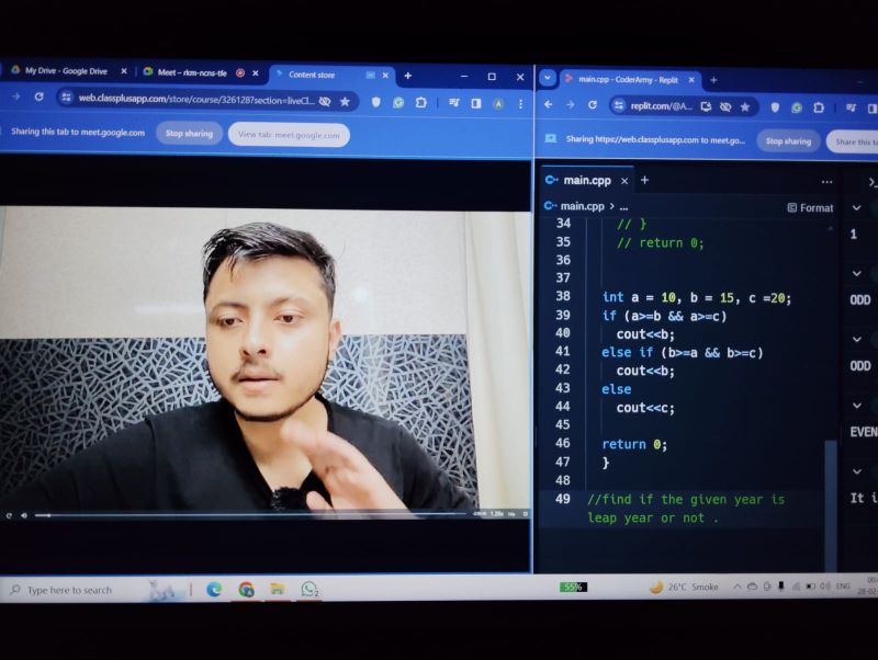 Abhishek Jaiswal on LinkedIn: #cplusplus #programming #learningjourney ... Abhishek Jaiswal on LinkedIn: #cplusplus #programming #learningjourney ...