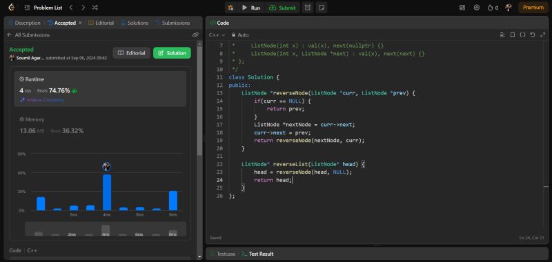 Soumil Agarwal on LinkedIn: #coding #leetcode #linkedlists #programming ... Soumil Agarwal on LinkedIn: #coding #leetcode #linkedlists #programming ...