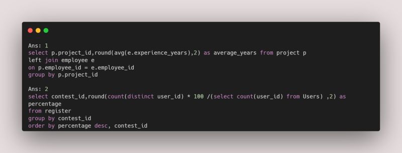 Harsh Boda on LinkedIn: #sql #leetcode #dataanalytics #25daychallenge Harsh Boda on LinkedIn: #sql #leetcode #dataanalytics #25daychallenge