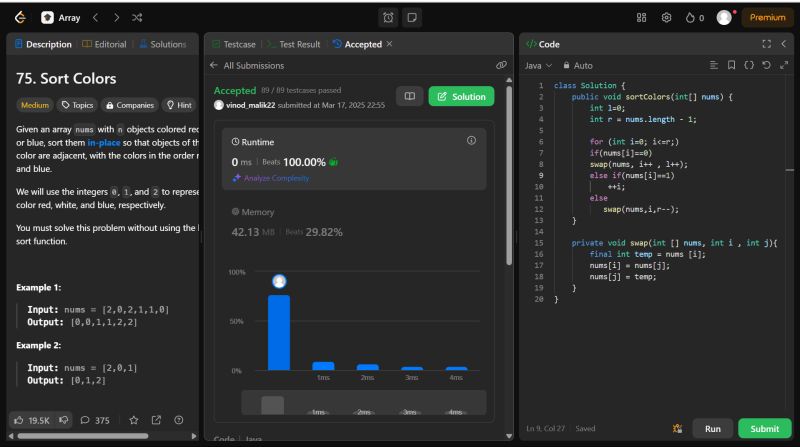 #100daysofcode #100daysofcode #leetcode #dsa #sorting #hashmap # ... #100daysofcode #100daysofcode #leetcode #dsa #sorting #hashmap # ...