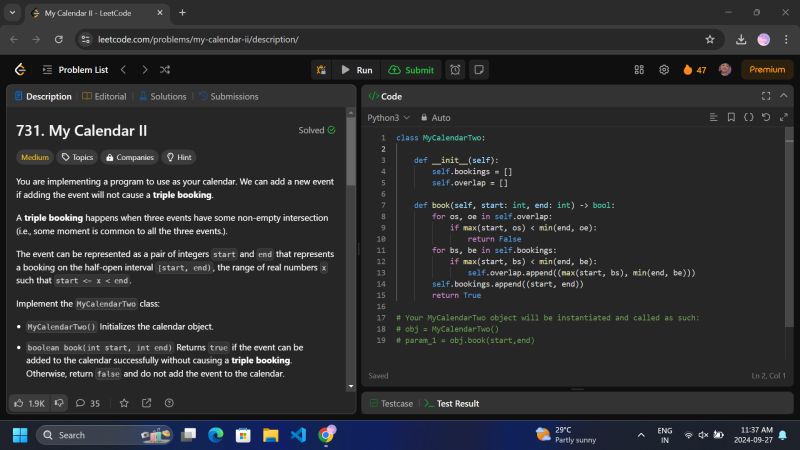 Rashi Aggarwal on LinkedIn: #leetcode #codingchallenge #day46 #python # ... Rashi Aggarwal on LinkedIn: #leetcode #codingchallenge #day46 #python # ...