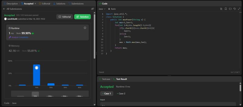 Day 51 of my 100 Days of LeetCode Challenge! | Nandhika A Day 51 of my 100 Days of LeetCode Challenge! | Nandhika A