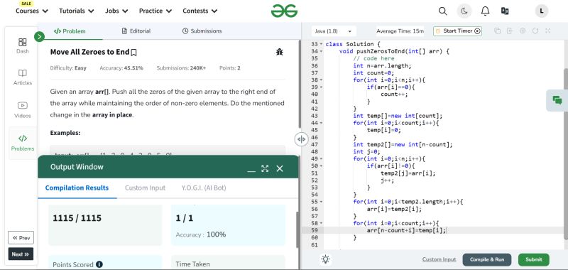 Lakshay Garg on LinkedIn: #gfg160 #geekstreak2024 #codingchallenge #dsa Lakshay Garg on LinkedIn: #gfg160 #geekstreak2024 #codingchallenge #dsa