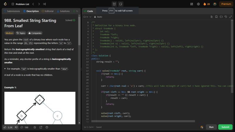 Rahul Gupta on LinkedIn: #leetcode #codechallenge Rahul Gupta on LinkedIn: #leetcode #codechallenge