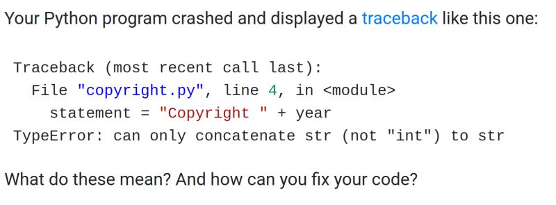 Trey Hunner on LinkedIn: Fixing TypeError: can only concatenate str ... Trey Hunner on LinkedIn: Fixing TypeError: can only concatenate str ...