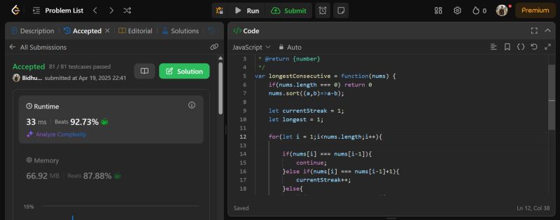 #neetcode #dsa #javascript #reactjs #leetcodegrind | Bidhubhushan Gahan #neetcode #dsa #javascript #reactjs #leetcodegrind | Bidhubhushan Gahan
