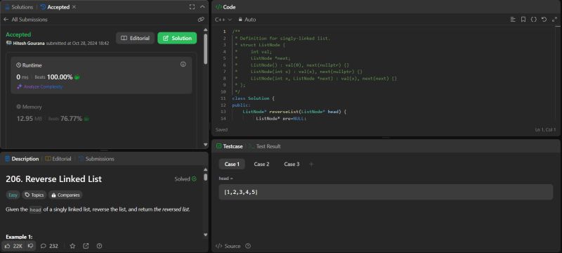 Hitesh Gourana on LinkedIn: #100daysleetcodeproblem #codingjourney # ... Hitesh Gourana on LinkedIn: #100daysleetcodeproblem #codingjourney # ...