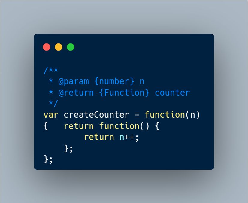 Yogeshwaran S on LinkedIn: Leet code javascript challenge 💪- Closures ... Yogeshwaran S on LinkedIn: Leet code javascript challenge 💪- Closures ...