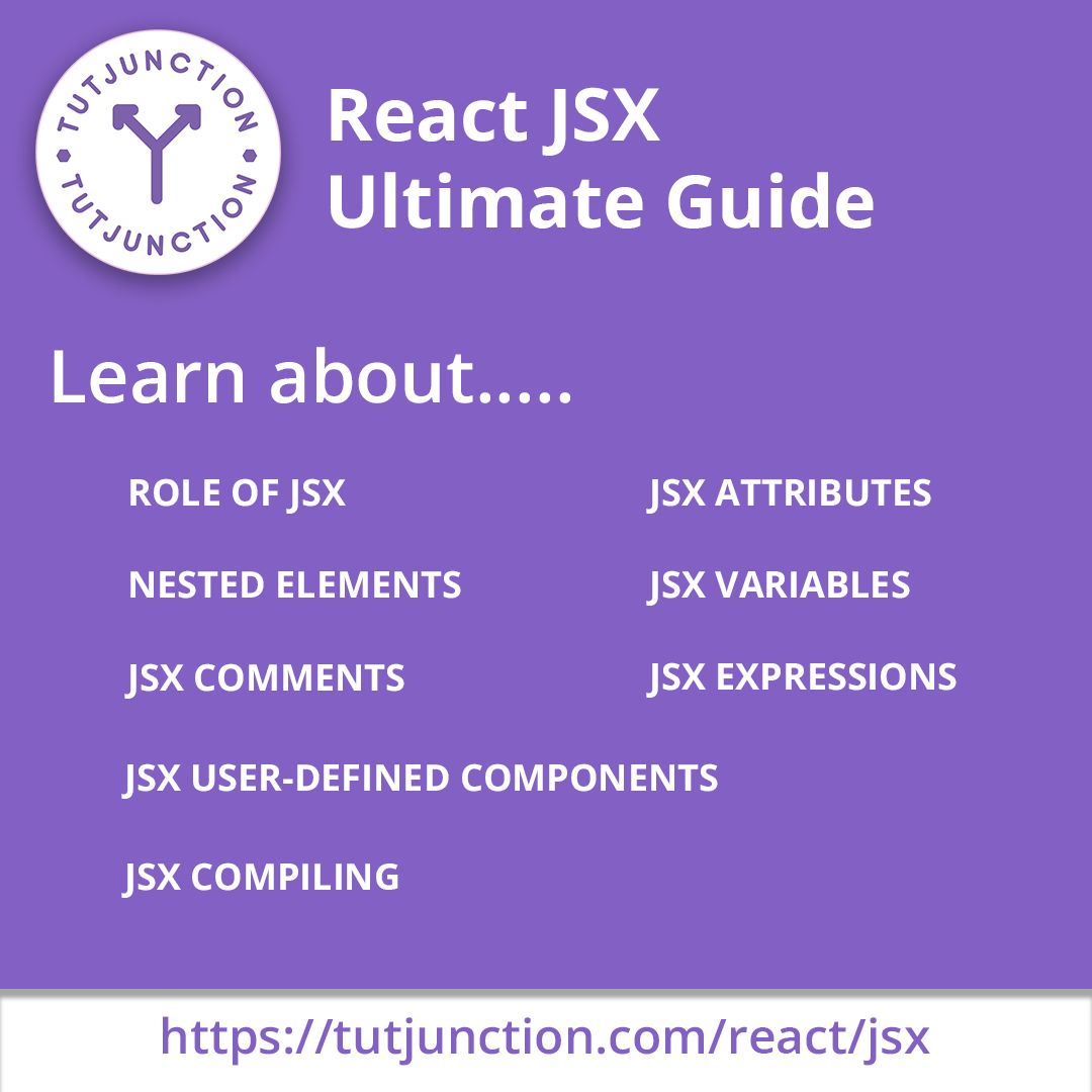Pathum Bandara on LinkedIn: #react #tutjunction #jsx #frontenddevelopment Pathum Bandara on LinkedIn: #react #tutjunction #jsx #frontenddevelopment