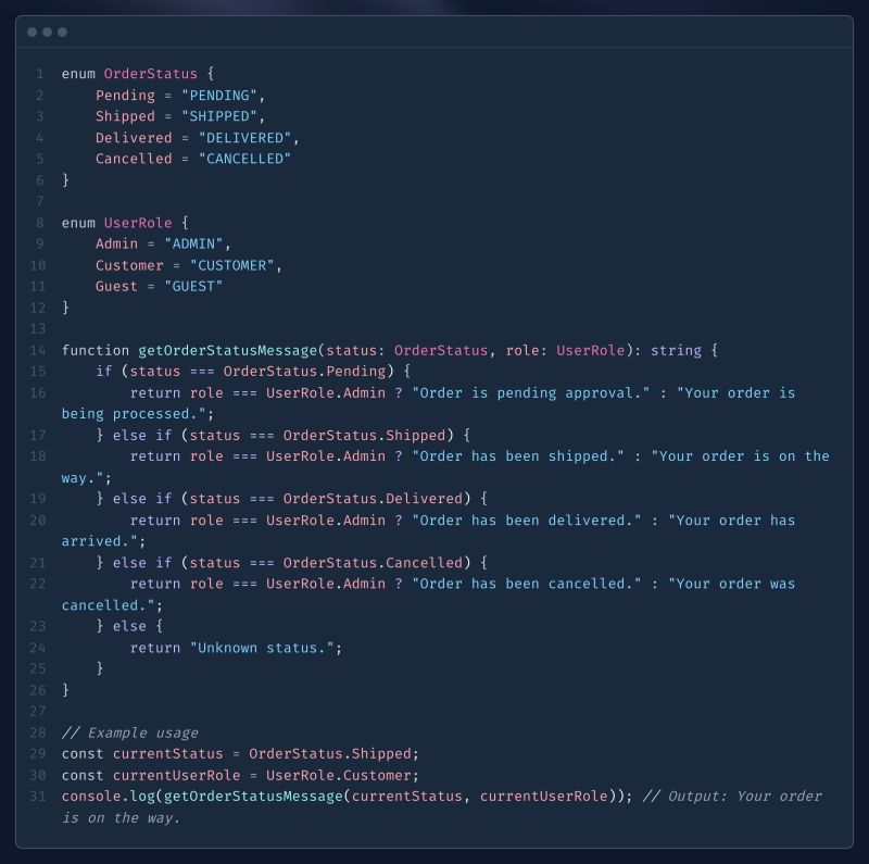How to use enums in TypeScript for various purposes | Prajwal Dhungana ... How to use enums in TypeScript for various purposes | Prajwal Dhungana ...