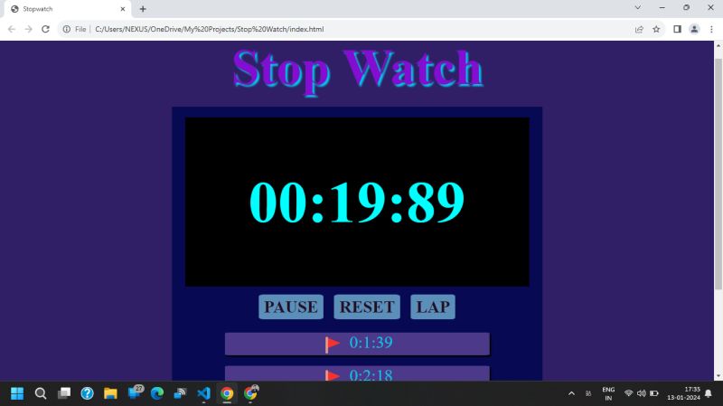 #webdevelopment #stopwatchchallenge #codingjourney #prodigyinfotech ... #webdevelopment #stopwatchchallenge #codingjourney #prodigyinfotech ...
