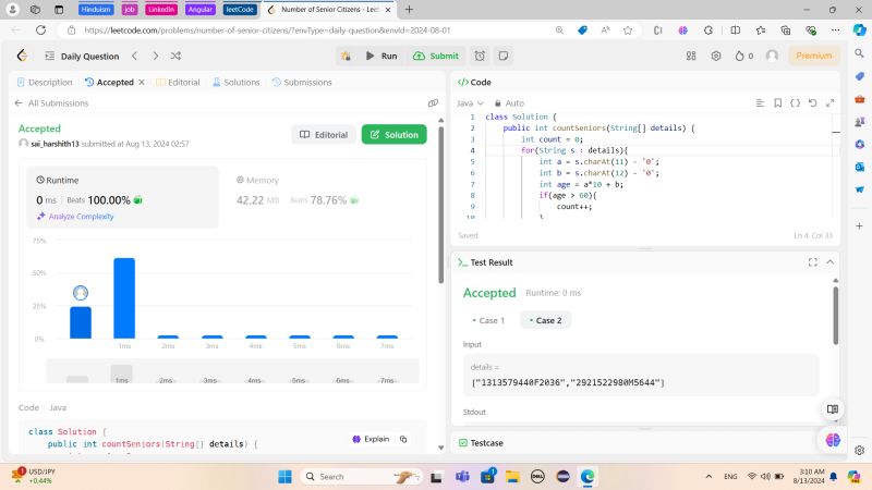 Sai Harshith Kaithapuram on LinkedIn: #codesprint30 #leetcode #java # ... Sai Harshith Kaithapuram on LinkedIn: #codesprint30 #leetcode #java # ...