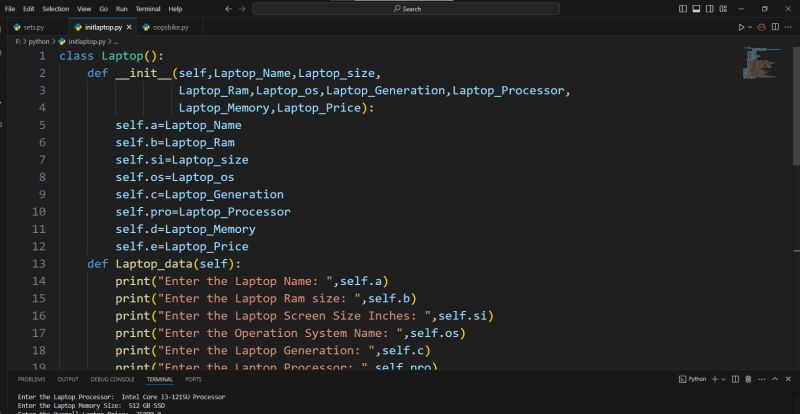 Immandi Srinuvasu on LinkedIn: python full stack programming laptop ... Immandi Srinuvasu on LinkedIn: python full stack programming laptop ...