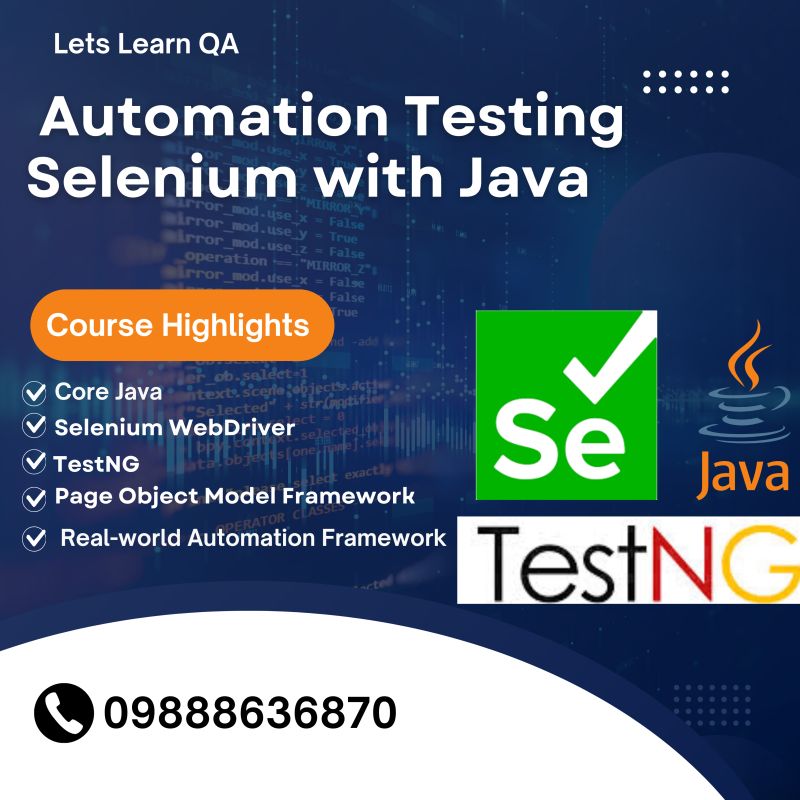 🚀 Master Selenium WebDriver with Java – Kickstart Your Automation ... 🚀 Master Selenium WebDriver with Java – Kickstart Your Automation ...