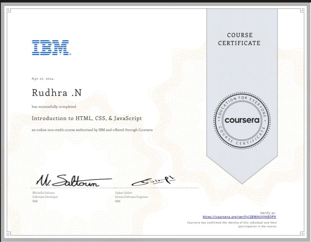 RUDHRA N on LinkedIn: #webdevelopment #html #css #javascript # ... RUDHRA N on LinkedIn: #webdevelopment #html #css #javascript # ...