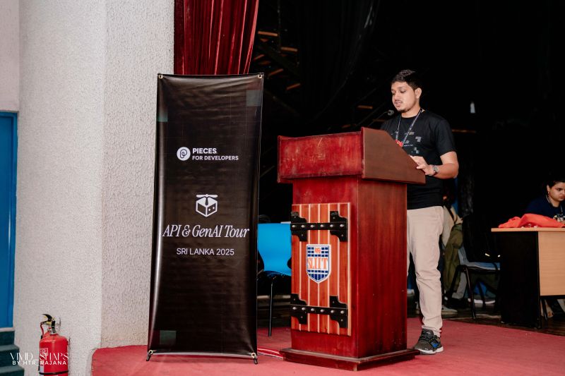 #genai #api #pieces #genaitoursrilanka2025 #sliit | Thakkif Ahamed #genai #api #pieces #genaitoursrilanka2025 #sliit | Thakkif Ahamed