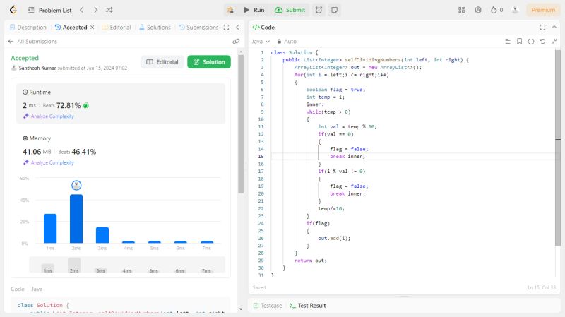 Santhosh Kumar S on LinkedIn: #java #leetcode #coding #problemsolving # ... Santhosh Kumar S on LinkedIn: #java #leetcode #coding #problemsolving # ...