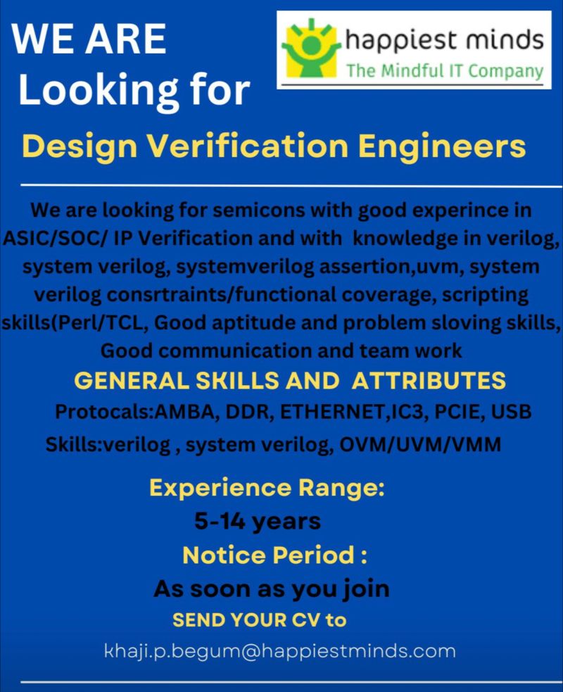 Sharmila Begum on LinkedIn: #uvm #ovm #vmm #verilog #systemverilog # ... Sharmila Begum on LinkedIn: #uvm #ovm #vmm #verilog #systemverilog # ...
