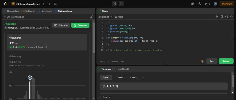 Completing JavaScript Challenge on LeetCode | Aditya Maheshwari posted ... Completing JavaScript Challenge on LeetCode | Aditya Maheshwari posted ...