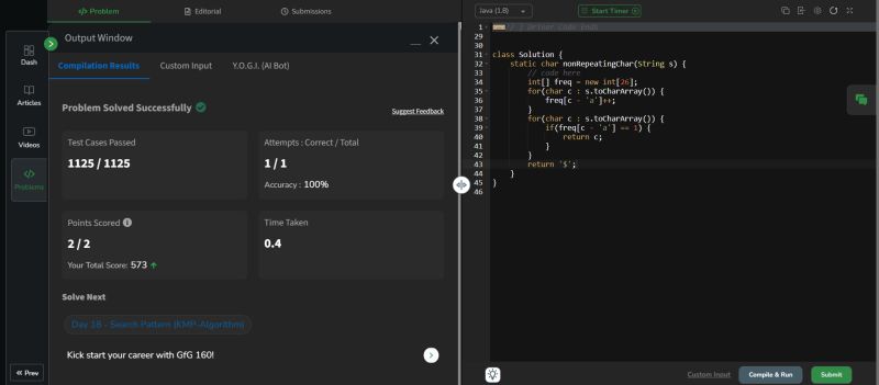 #geekstreak2025 #gfg160 #codinglife #keeplearning #challengeyourself ... #geekstreak2025 #gfg160 #codinglife #keeplearning #challengeyourself ...
