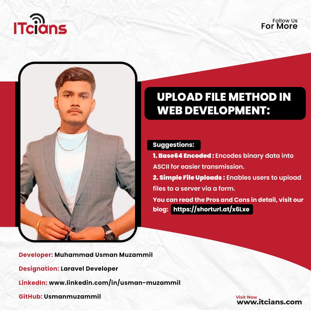 Usman Muzammil on LinkedIn: #webdevelopment #fileuploads #codingtips # ... Usman Muzammil on LinkedIn: #webdevelopment #fileuploads #codingtips # ...