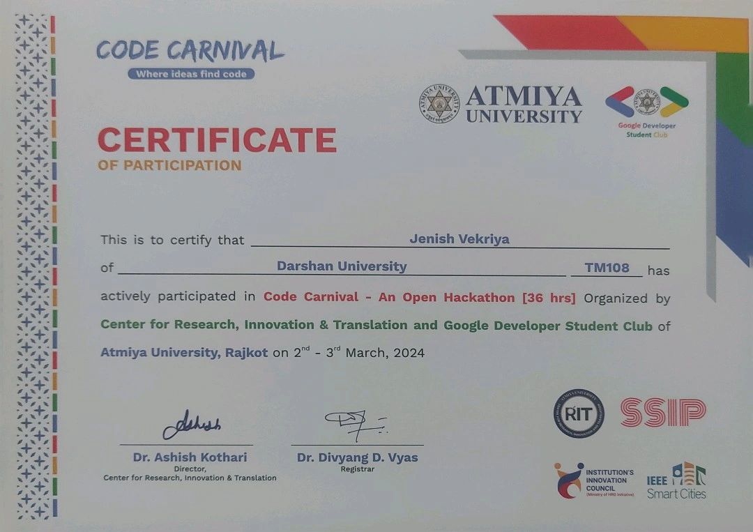 #codingcarnival #aspnetcoremvc | Jenish Vekariya #codingcarnival #aspnetcoremvc | Jenish Vekariya