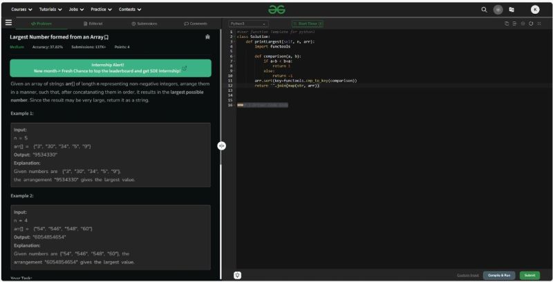 Kshitij Sharma on LinkedIn: #100daysofcode #dsa #geeksforgeeks # ... Kshitij Sharma on LinkedIn: #100daysofcode #dsa #geeksforgeeks # ...